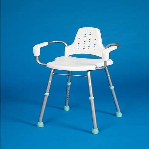 Prima Shower Stool- Aluminium – OT Stores